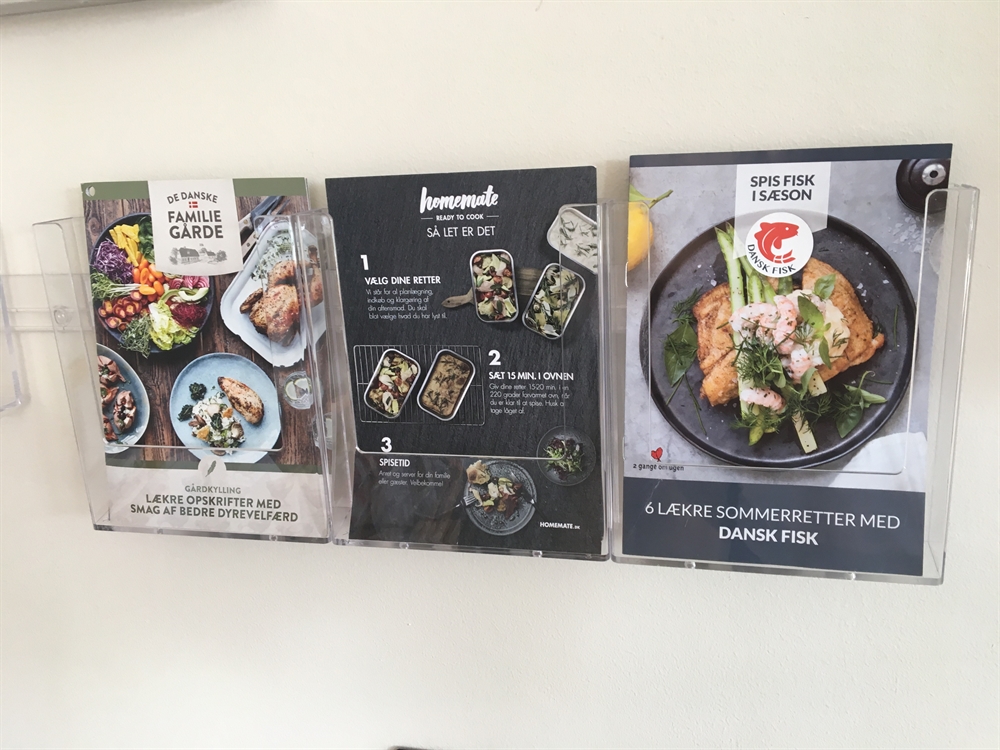 Brochureholder A4 Vægsystem 16 Rum - 245-WS16